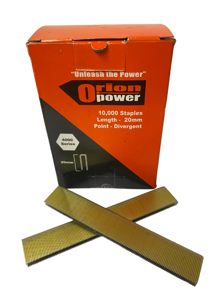 ORION POWER OP4000 Divergent Staples Galv 10,000 Pk 16-20MM - Orion ...